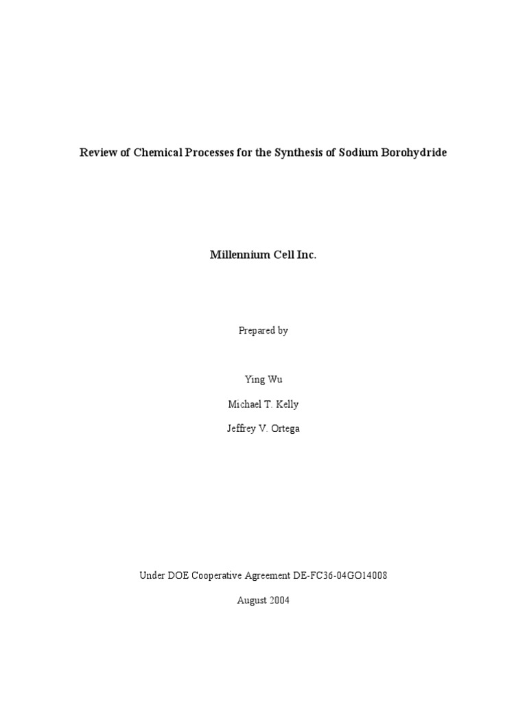 Review Chemical Processes | PDF | Chemical Reactions | Redox