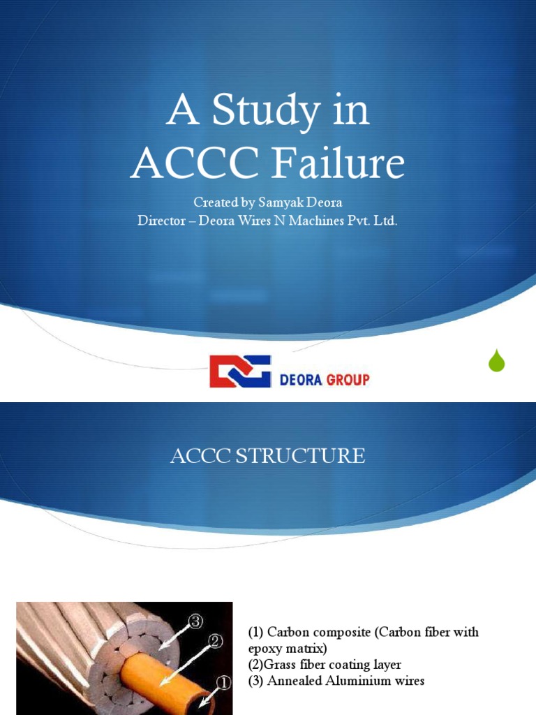 ACCC Line Failure Presentation | PDF | Composite Material | Wire