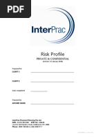 Risk Profile Questionnaire | PDF | Asset Allocation | Investor