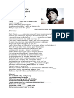 Mockingbird Lyrics by Eminem | PDF