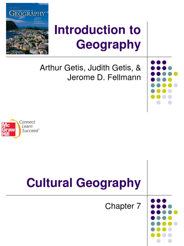Chapt07 - Lecture Getis 13e | PDF | Ecology | Dialect