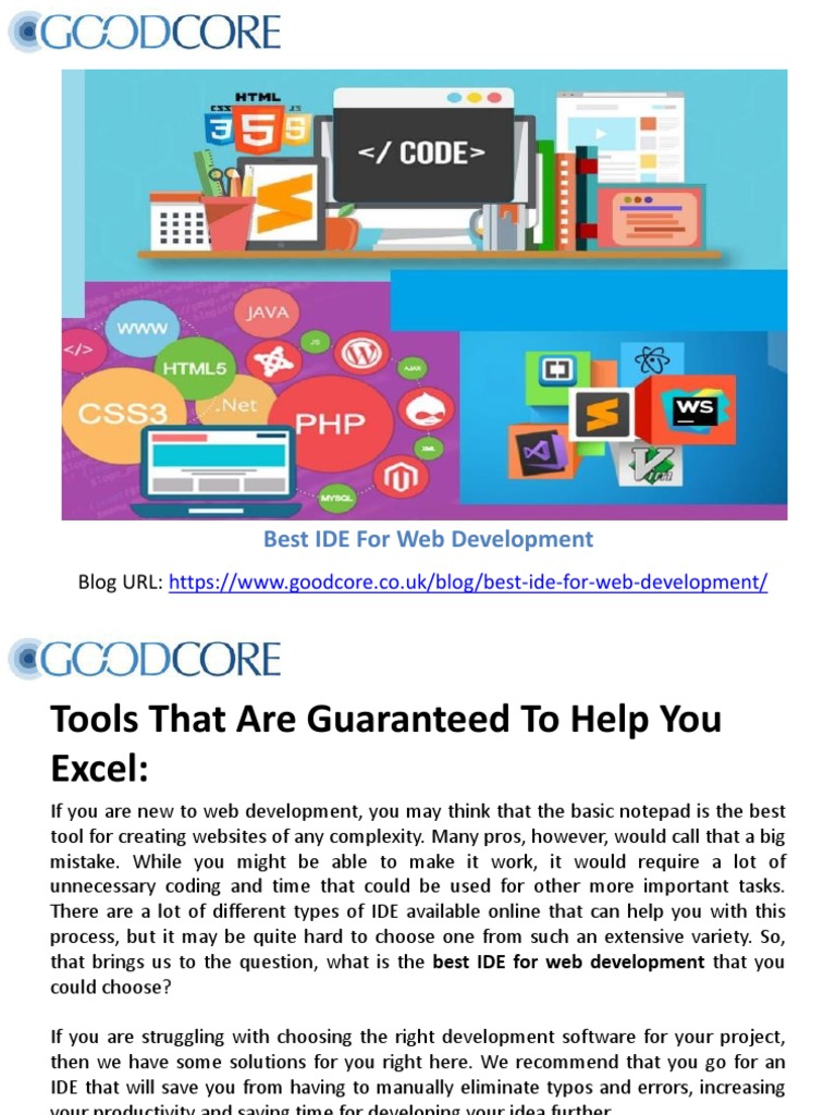 Top 20 Best IDE For Web Development in 2019 | PDF | Integrated ...