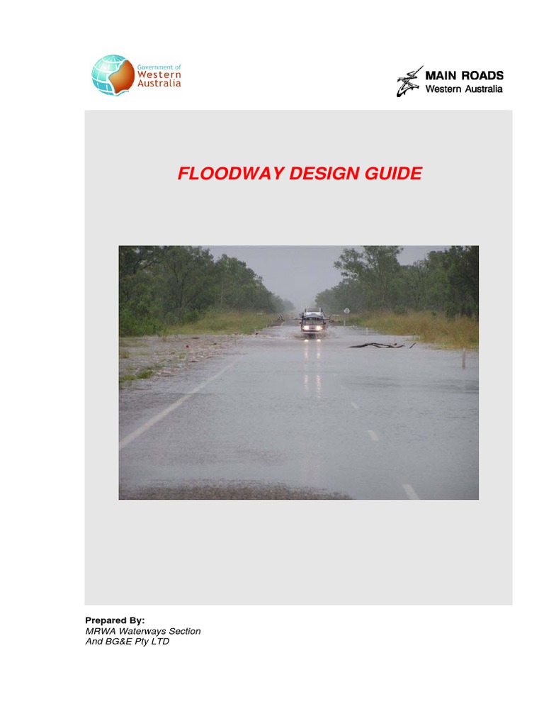 Floodway Design Guide | PDF | Flood | Road