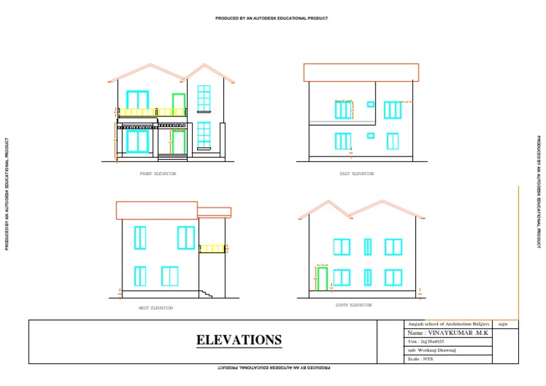 Architectural Elevations Guide | PDF