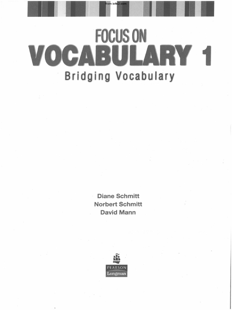 Focus On Vocabulary 1 From PDF | PDF