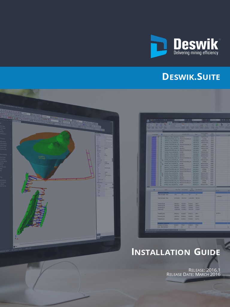 Instalación Deswik | PDF | Command Line Interface | 64 Bit Computing