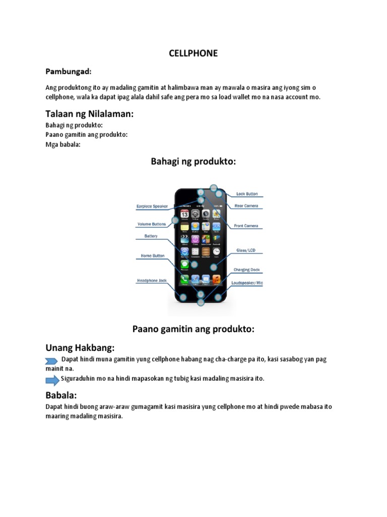 CELLPHONE | PDF