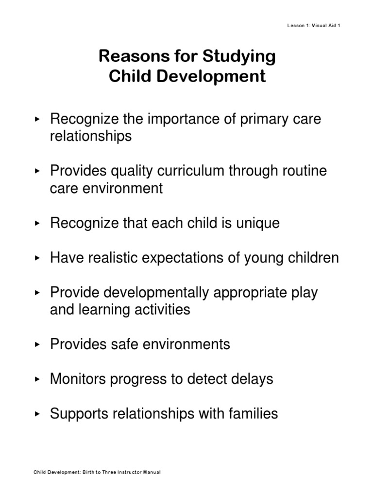 Child Development Insights: Birth to Three | PDF | Child Development ...