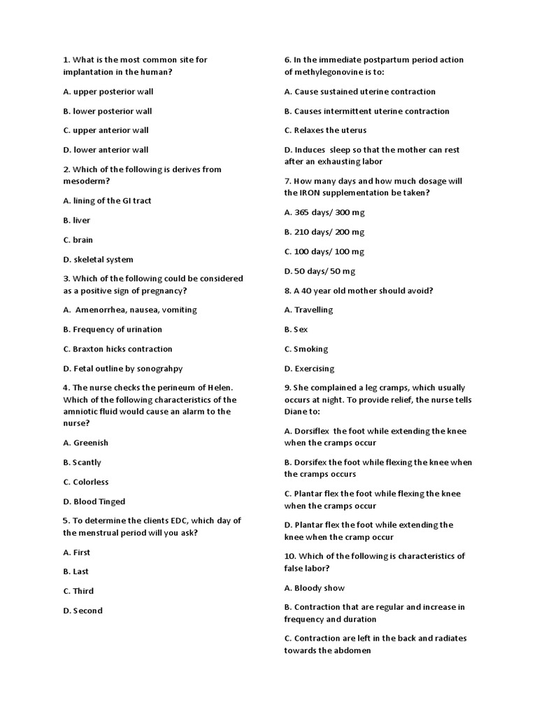 Obstetric Nursing | PDF | Obstetrics | Childbirth