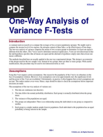 Studentized Range Dist. - Real Statistics Using Excel | PDF