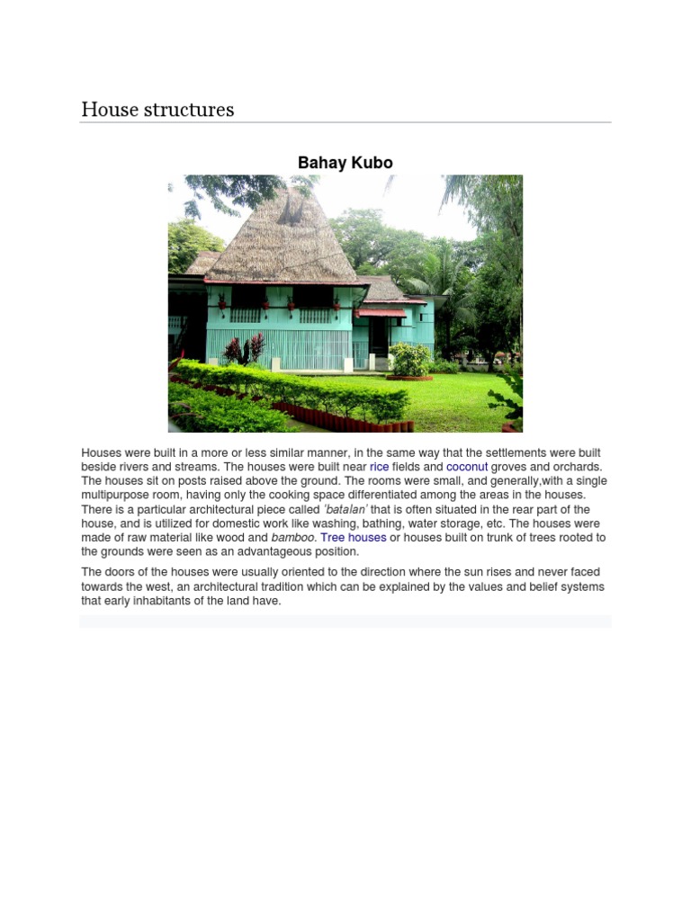 Philippine Architecture | PDF