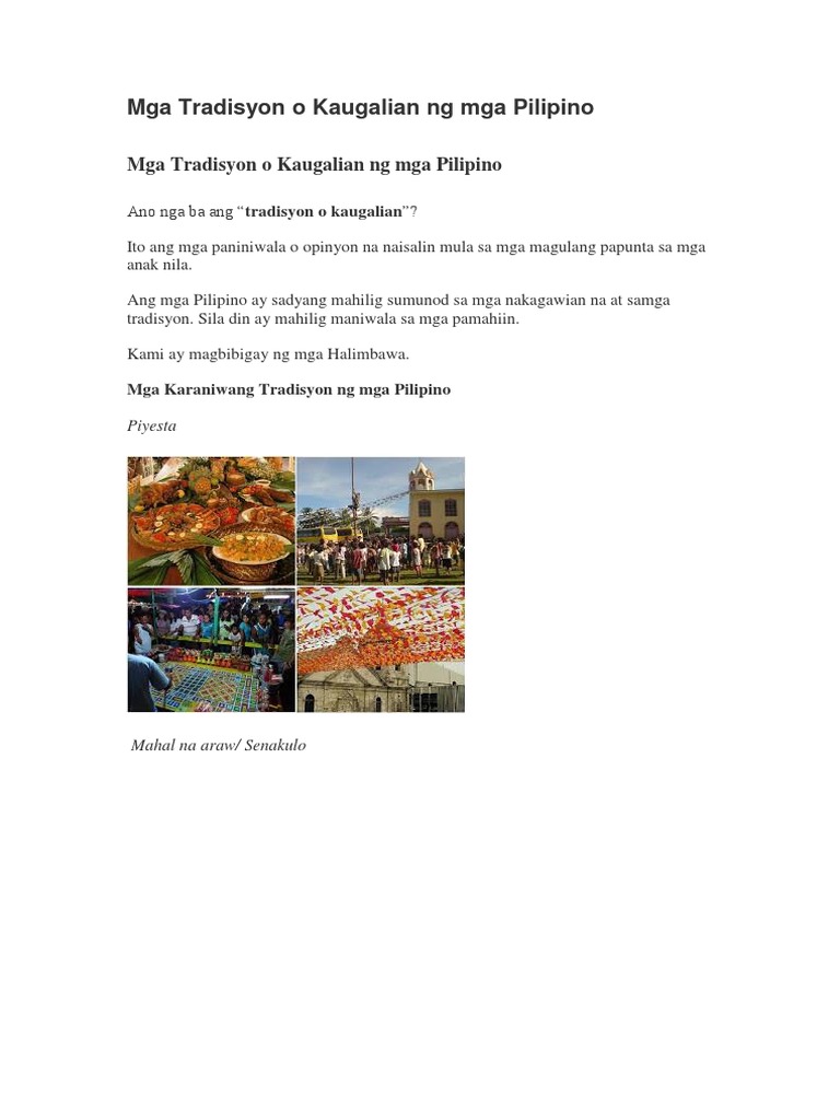 Scrapbook Filipino | PDF