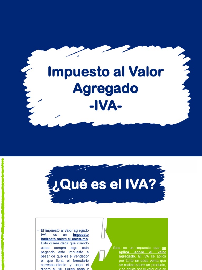 IVA | PDF | Impuesto al valor agregado | Impuestos
