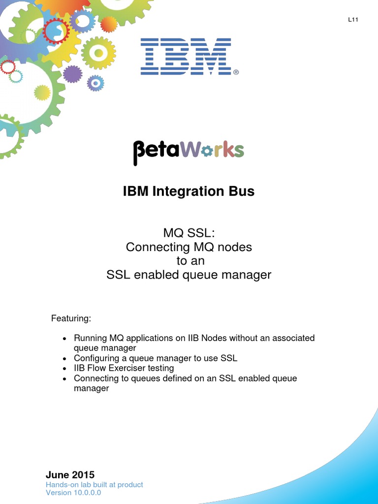 IBM IIB V10: MQ SSL Connection Guide | PDF | Transport Layer Security ...