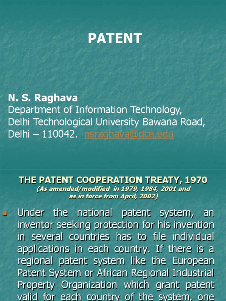 5 Ipr | PDF | Patent Application | Patent