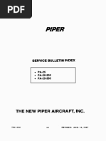 Service Bulletin: Guía de Práctica Documentación | PDF | Aviación ...