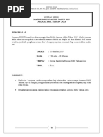Contoh Kertas Kerja Program Yang Lengkap | PDF