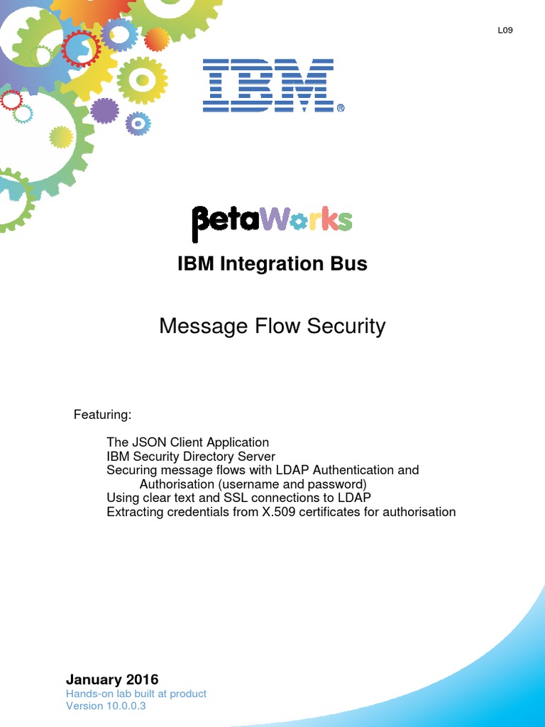 Message Flow Security: IBM Integration Bus | PDF | Computer Network ...