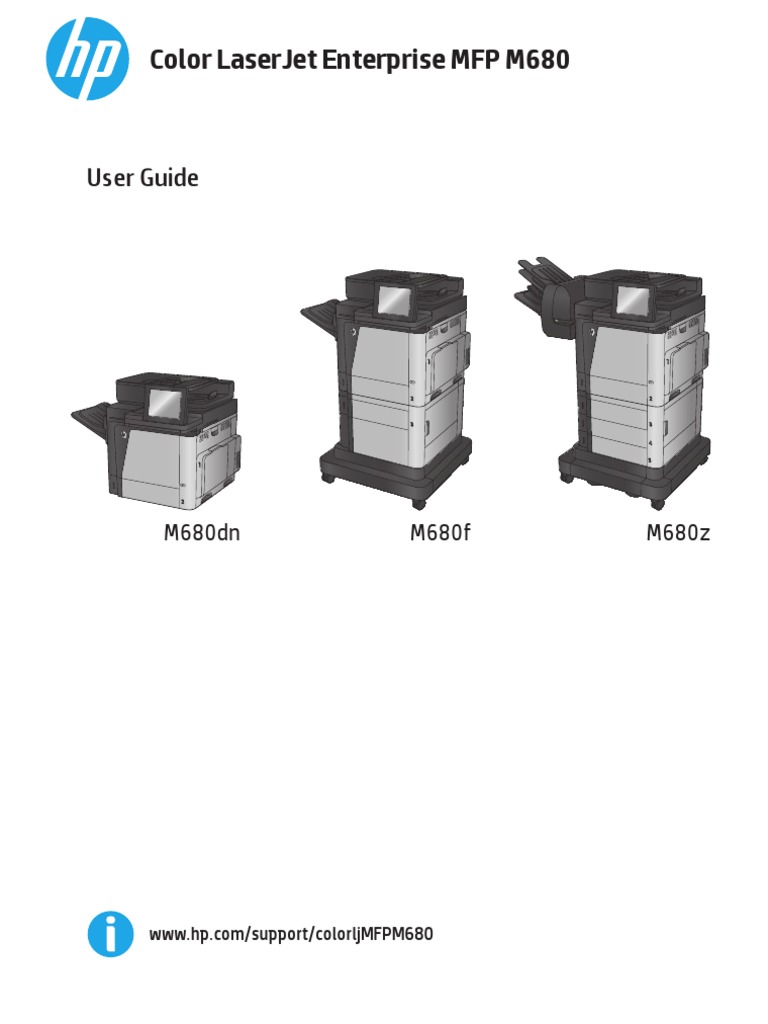HP Color Laserjet MFP m680-UsersGuide | PDF | 64 Bit Computing | Image ...