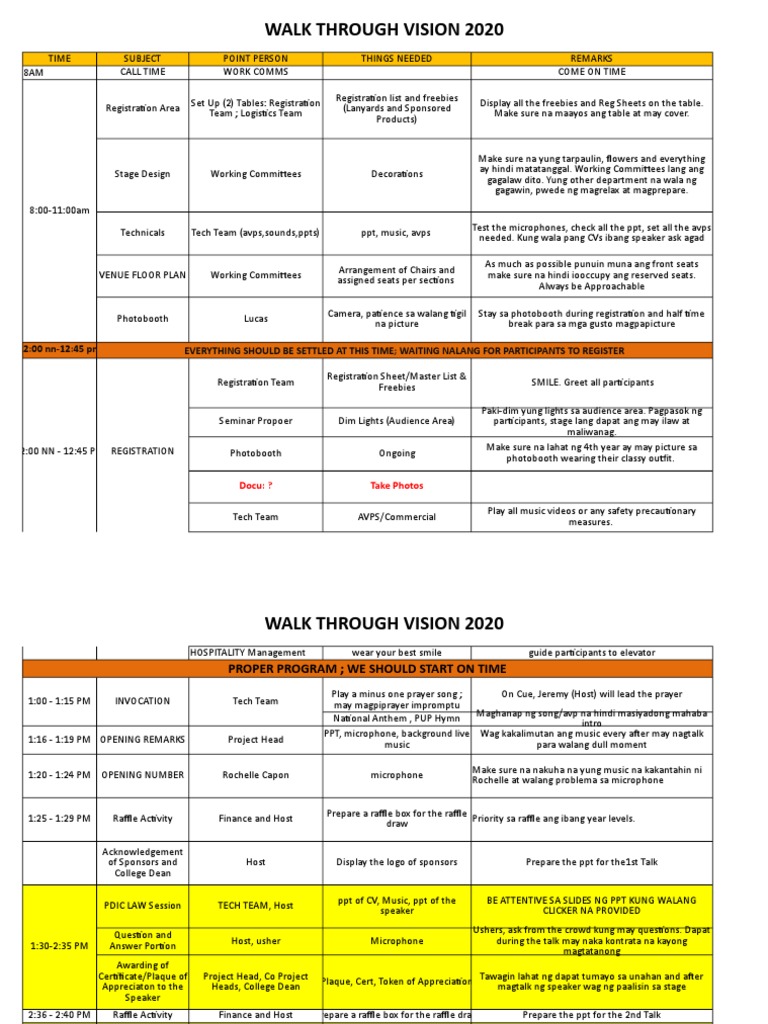 Walkthrough Example | PDF