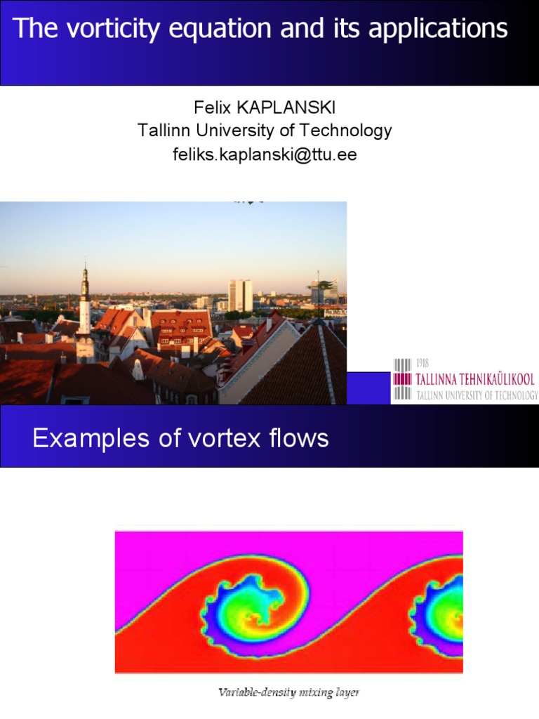 The Vorticity Equation and Its Applications PDF | PDF | Vortices ...