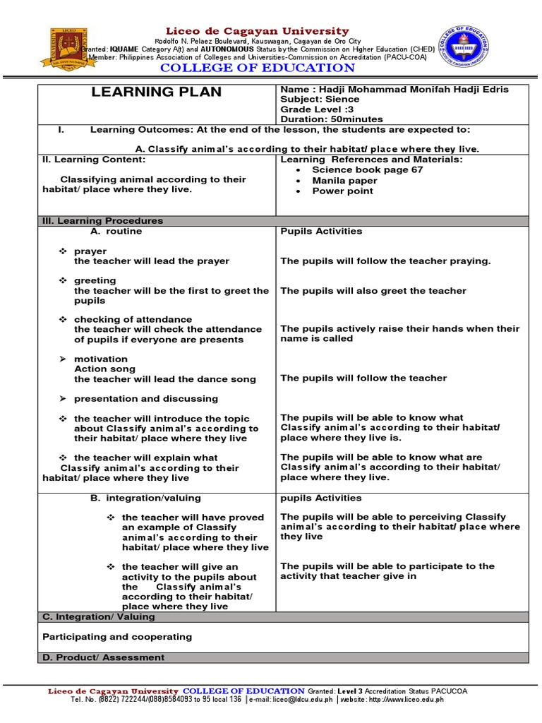 Grade 3 Sience Final | PDF | Teaching | Behavior Modification