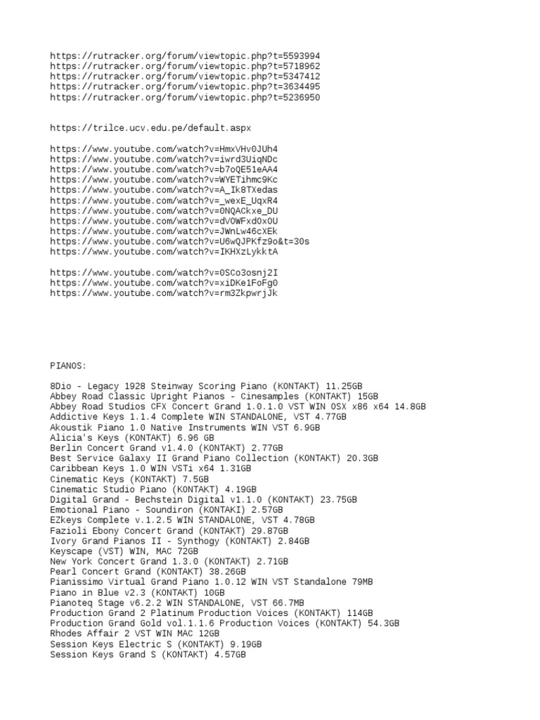 VST | PDF | Orchestras | Brass Instruments