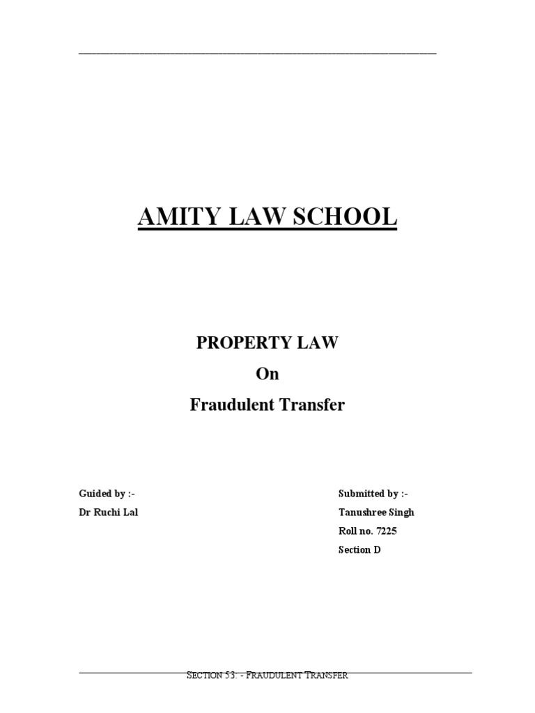 Property Law Assignment | PDF | Mortgage Law | Fraud