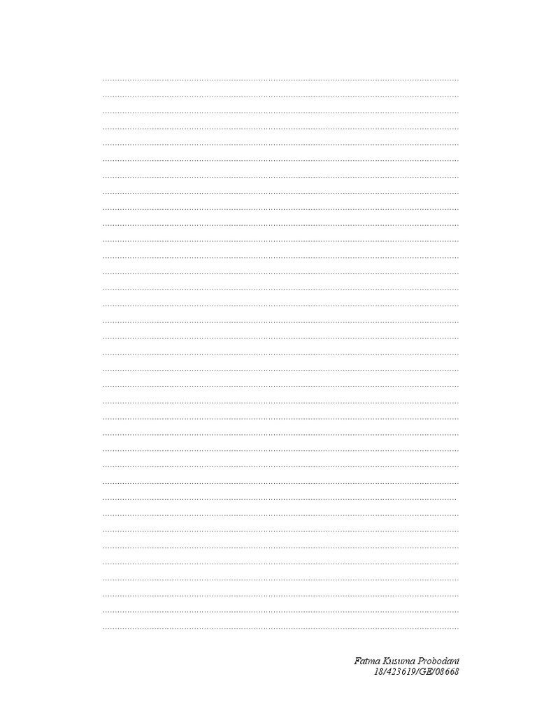 Format Kertas Laprak | PDF