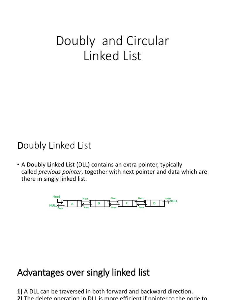4doubly Linked List Pdf Queue Abstract Data Type Algorithms And 7333