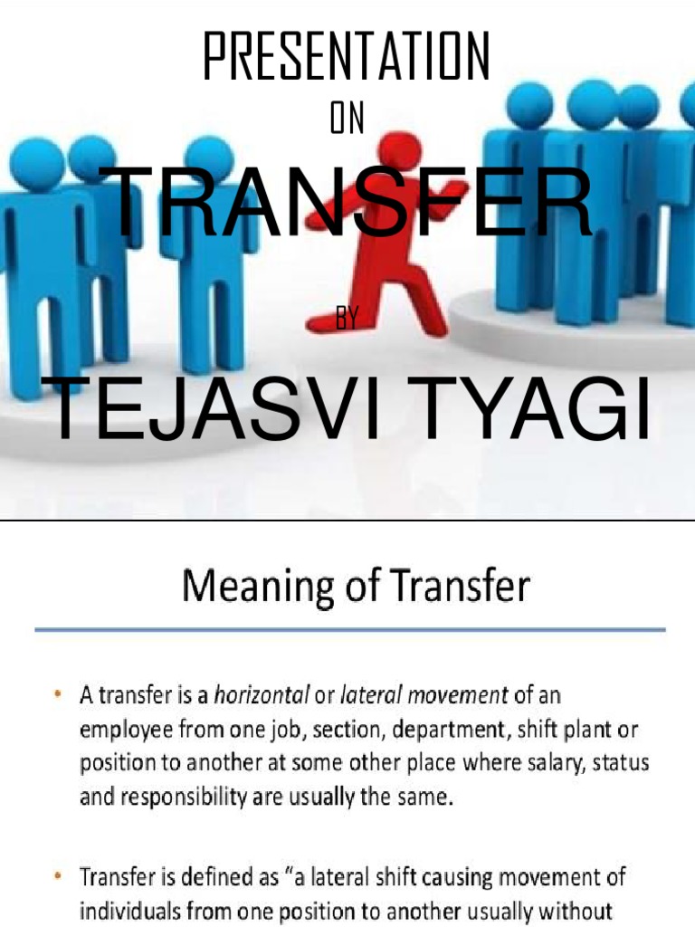 Transfer | PDF | Employment | Labor