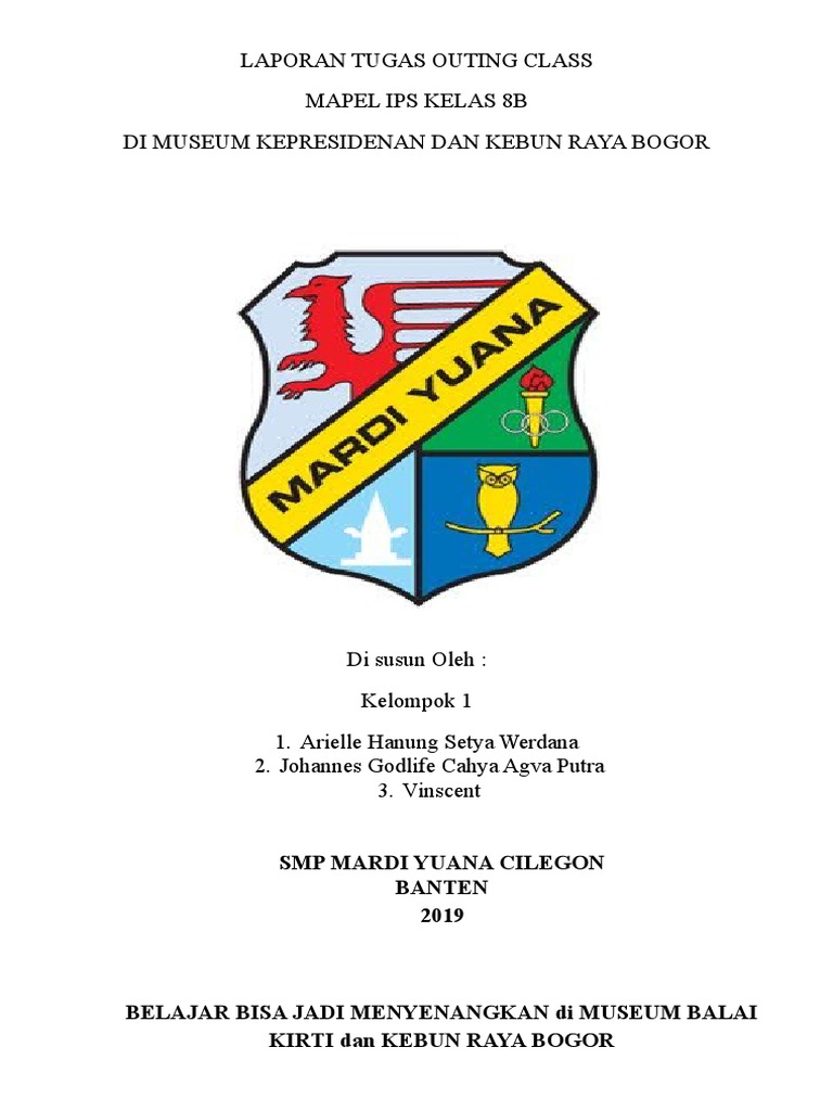 Laporan Tugas Outing Class Word 2003 | PDF