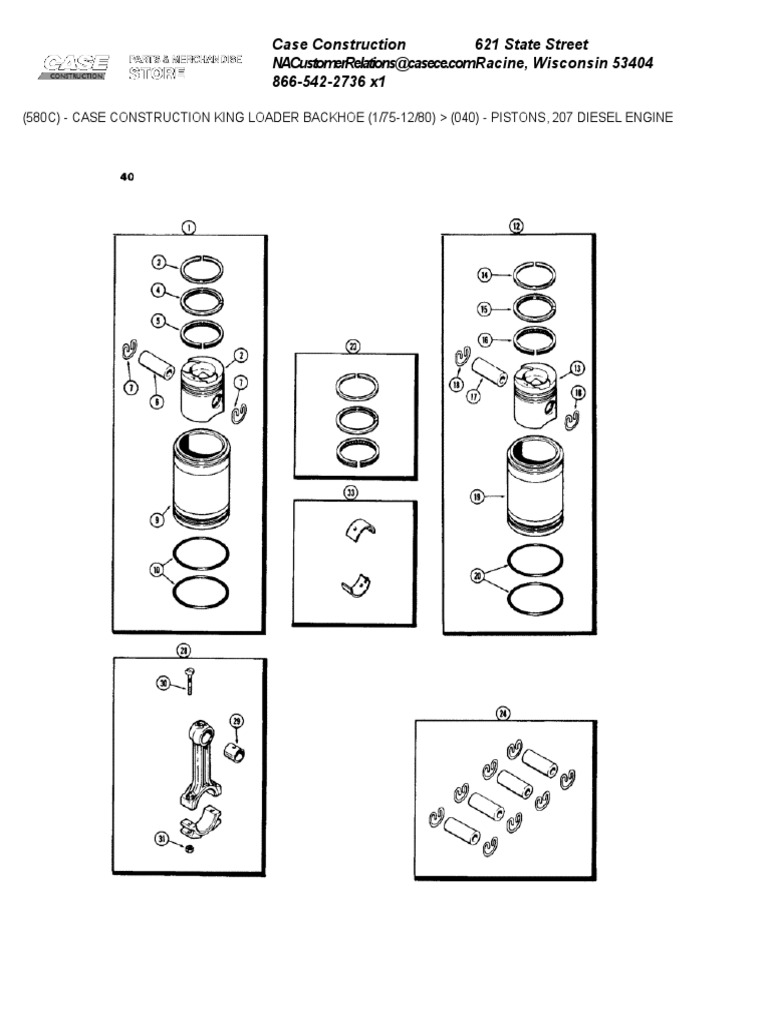 Pistons, 207 Diesel Engine | PDF | Piston | Cylinder (Engine)