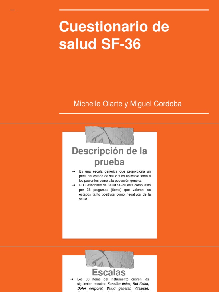 SF 36 | PDF