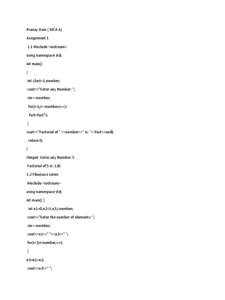 Cpppranaydam | PDF | Computer Programming | Areas Of Computer Science