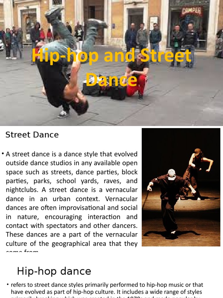 Hip Hop and Street Dance | PDF | Hip Hop Music | Hip Hop