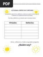 Ficha Cuaderno Buenas y Malas Acciones | PDF