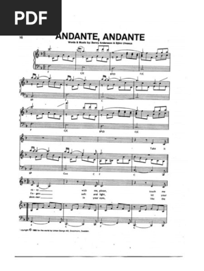 Abba Andante Andante