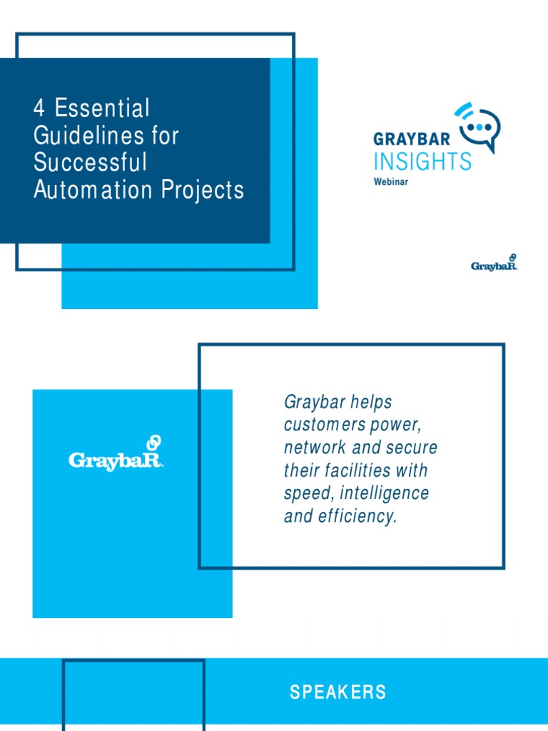 4 Essential Guidelines for Successful Automation Projects: Defining ...