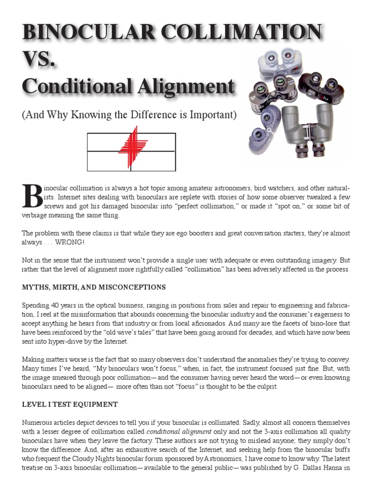 Binocular Collimation VS. Conditional Alignment: (And Why Knowing The ...