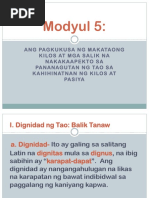 Module 5 Grade 10 ESP | PDF