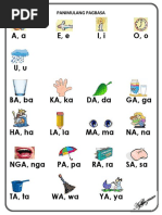 Basic Vocabulary Words in Tagalog | PDF