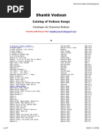 Voodoo Terminology and Spirit Names | PDF | Haitian Vodou | Religion ...