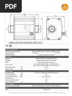 IFM Speed Relay DD0203 Data Sheet | PDF | Relay | Power Supply