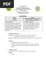 Understanding Communication Styles: Lesson Plan | PDF | Conversation ...