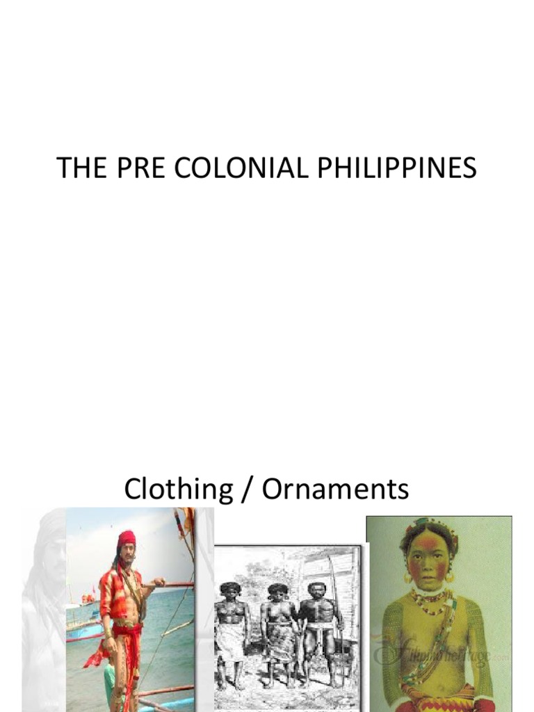Pre-Colonial Philippines: Society & Culture | PDF | Philippines | Spear