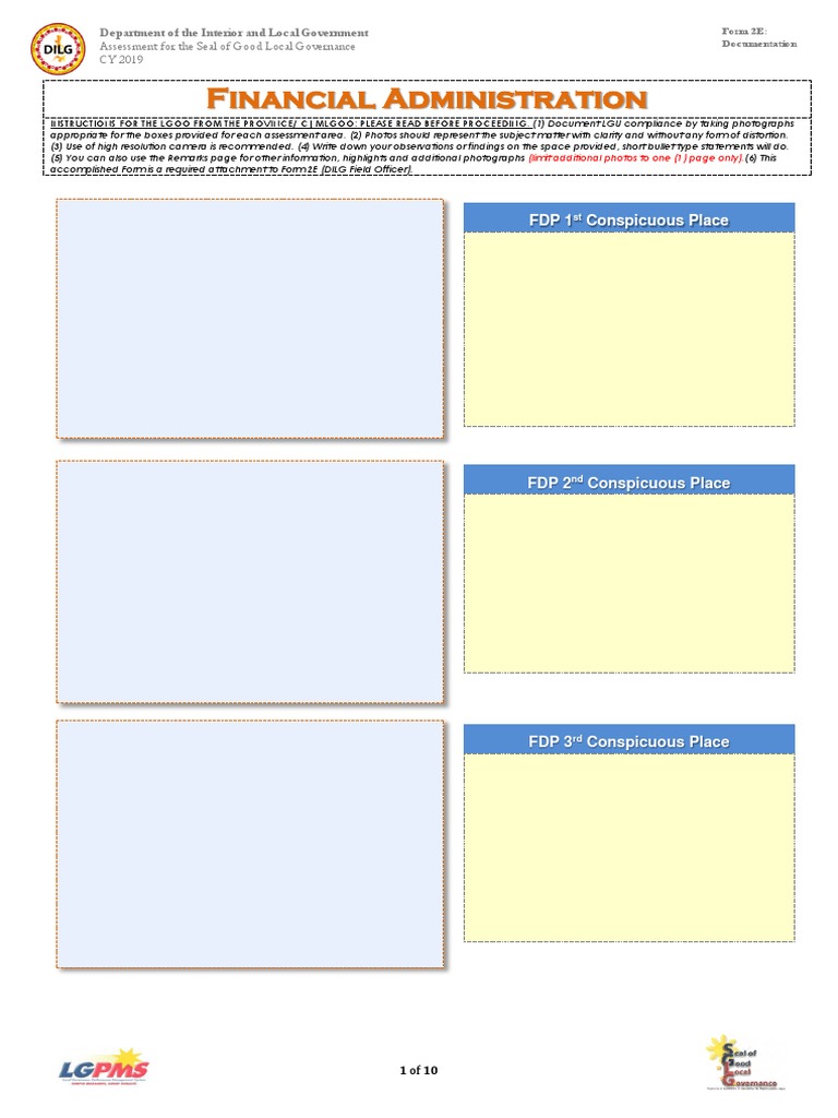 Form 2E (Photo Documentation) PDF | PDF | Photograph | Accessibility