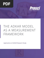 Prosci Change Management Methodology | PDF | Change Management | Goal