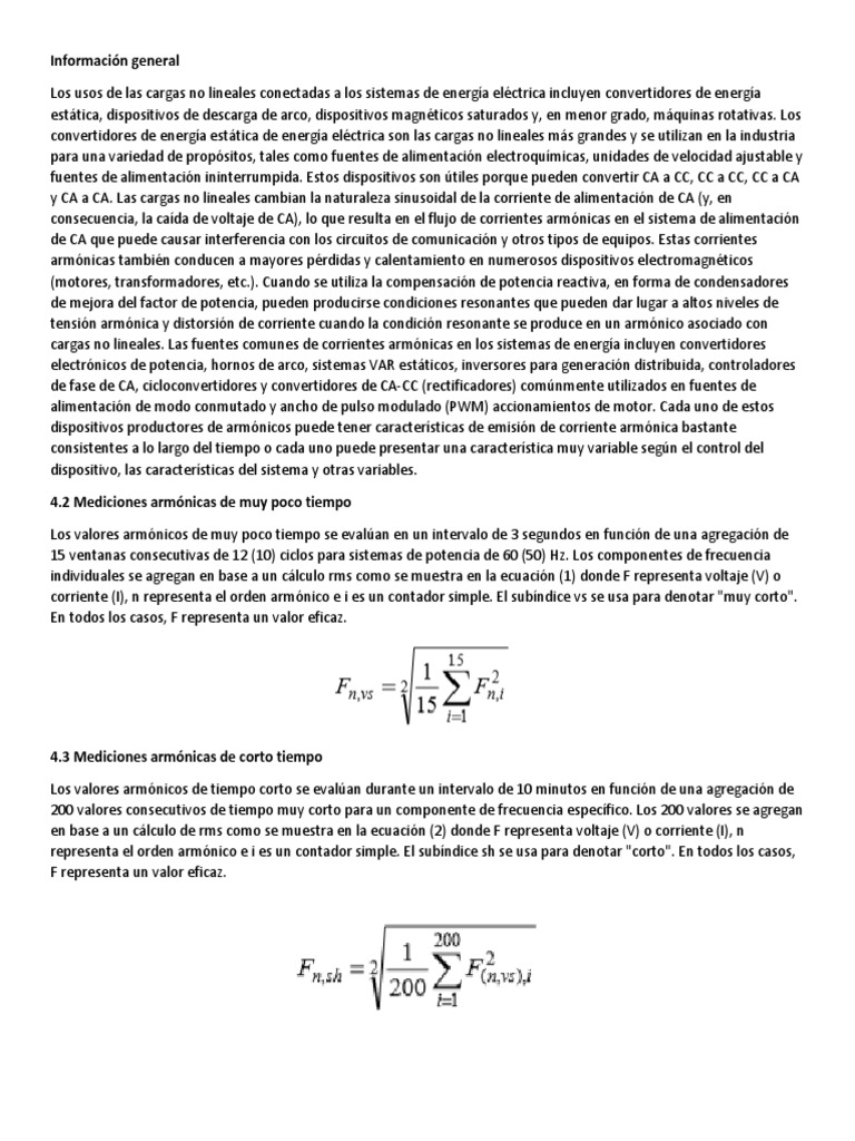 Ieee 519 | PDF | Corriente alterna | Fuente de alimentación