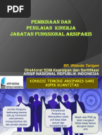 Penetapan Kelas Jabatan JF Arsiparis Dari ANRI | PDF